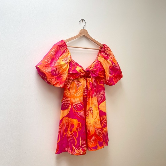 FARM Rio | Dresses | Nwt Farm Rio Summer Garden Ombre Mini Dress | Poshmark